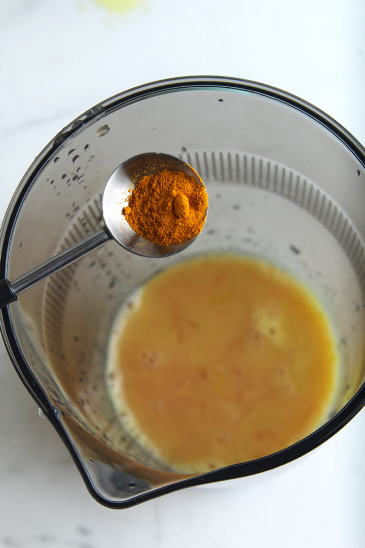 Ginger Turmeric Shots with Lemon